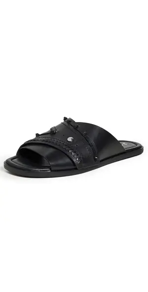 3.1 Phillip Lim Crossover Leather Slides