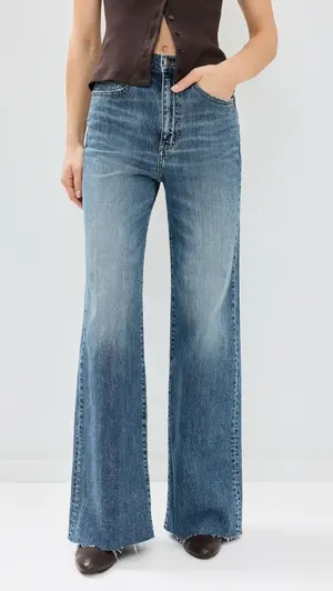 DAZE Far Out Wide Leg Jeans