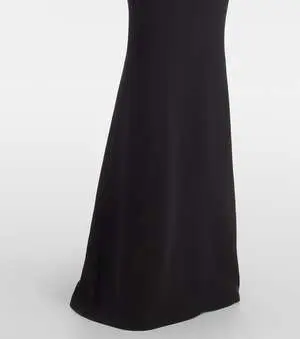 Safiyaa Crystal-embellished Gown - Black