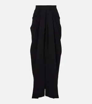 Max Mara Ridente Pleated Maxi Skirt