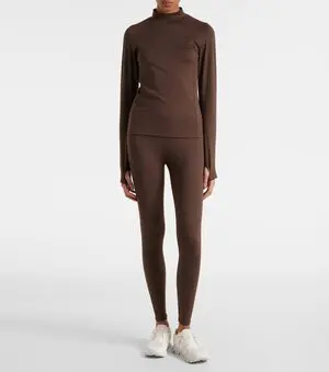Varley Always Warm Jersey Turtleneck Top