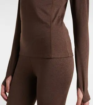 Varley Always Warm Jersey Turtleneck Top