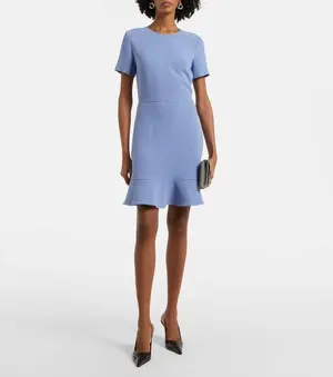 Stella McCartney Iconic Ruffled Minidress - Blue
