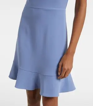 Stella McCartney Iconic Ruffled Minidress - Blue