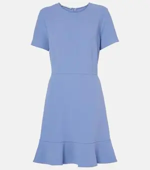 Stella McCartney Iconic Ruffled Minidress - Blue