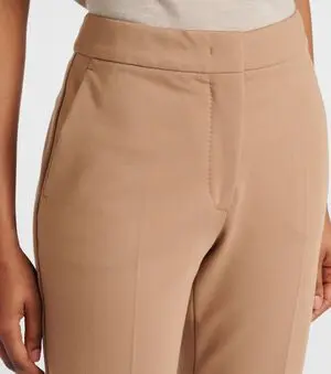 Max Mara Pegno Slim Pants - Brown