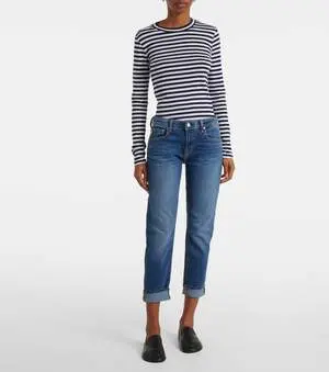 Ag Ex-boyfriend Cropped Jeans