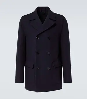 Thom Sweeney Double-breasted Pea Coat