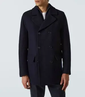 Thom Sweeney Double-breasted Pea Coat