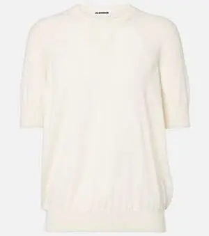 JIL SANDER Cotton Sweater - Beige