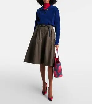 CHRISTIAN LOUBOUTIN Cabata Small Leather Tote