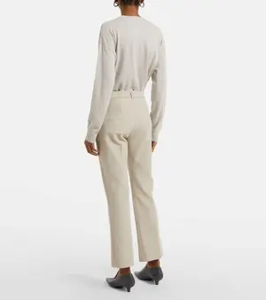 Max Mara Fatina Cropped Trousers - Beige