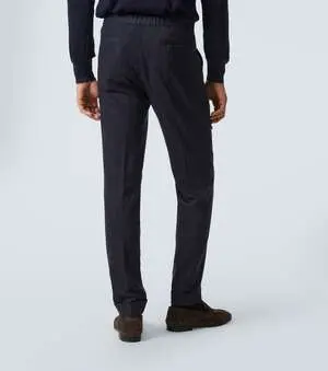 Thom Sweeney Wool Straight Leg Pants