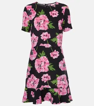 Stella McCartney Iconic Floral Ruffled Minidress - Multicoloured