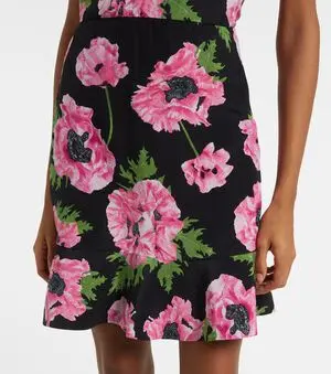 Stella McCartney Iconic Floral Ruffled Minidress - Multicoloured