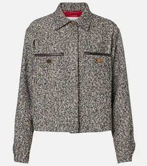 Max Mara Demien Wool-blend Tweed Jacket