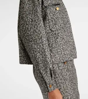 Max Mara Demien Wool-blend Tweed Jacket