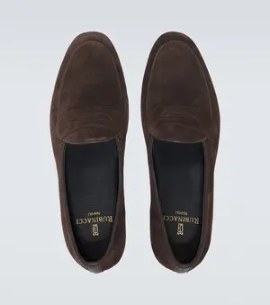 Rubinacci Suede Loafers - Brown