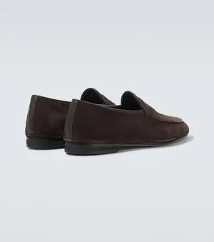 Rubinacci Suede Loafers - Brown