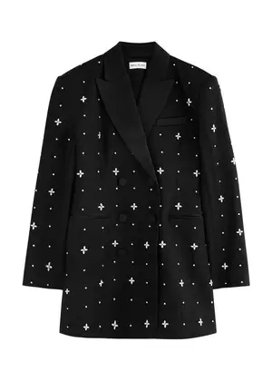 Rebecca Vallance Eclipse Embellished Blazer Dress