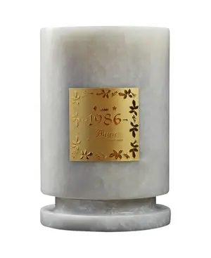 1986 Megeve Candle Oz - White Marble