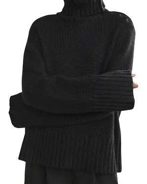 Jenni Kayne Jackie Cashmere Sweater - Black
