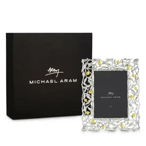 Michael Aram Pomegranate & Gold Frame, 5 X 7