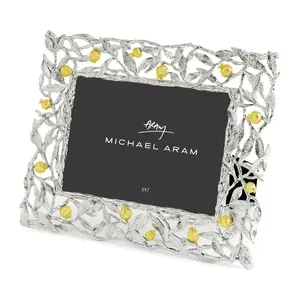 Michael Aram Pomegranate & Gold Frame, 5 X 7