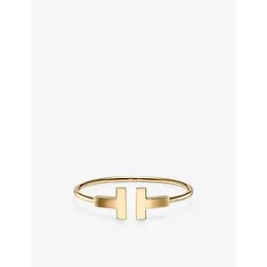 Tiffany & Co. T Wide Wire Bracelet - Yellow Gold