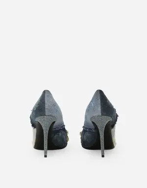 Dolce & Gabbana Patchwork Denim Pumps