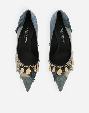 Dolce & Gabbana Patchwork Denim Pumps