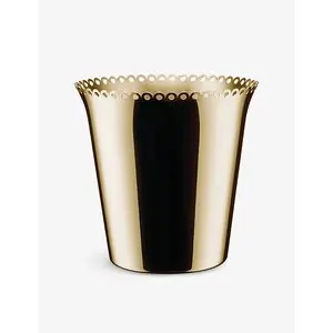 ALESSI Edges Stainless-steel Ice Bucket Ice Bucket 23cm - Gold