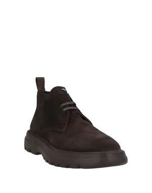 Alberto Guardiani Leather Desert Boots
