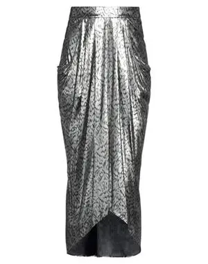 Isabel Marant Étoile Metallic Flared Midi Skirt