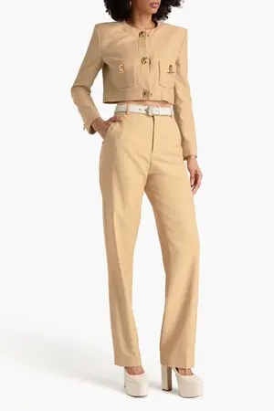 Moschino Twill Straight-leg Trousers