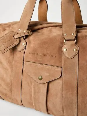 Brunello Cucinelli Leather Holdall - Brown