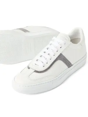 Brunello Cucinelli Leather Sneakers - White