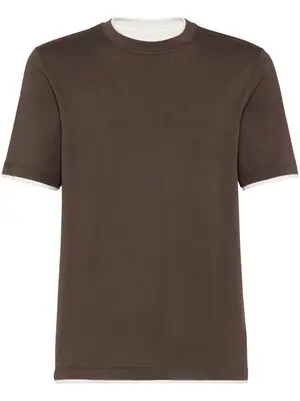 Brunello Cucinelli Layered T-shirt