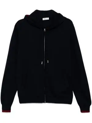 Bally Knitted Hooded Jacket