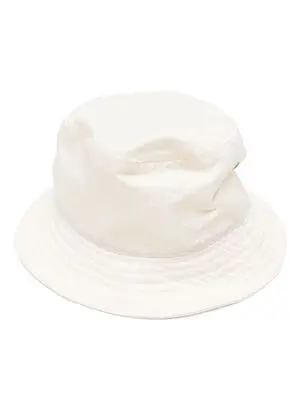Bally Logo-print Bucket Hat - White