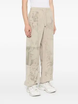 Palm Angels Pencil All-over Track Pants