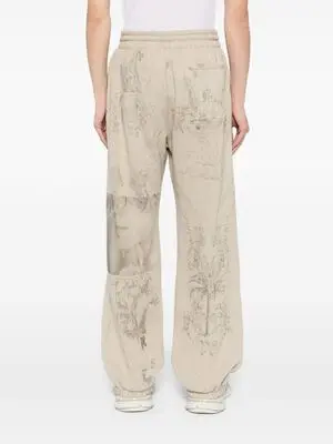 Palm Angels Pencil All-over Track Pants