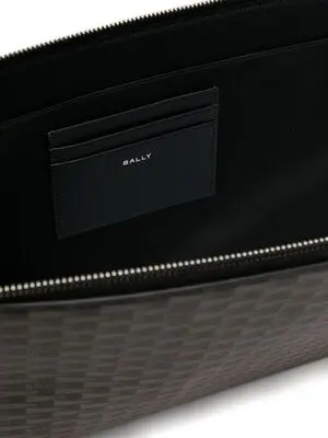 Bally Logo-print Clutch Bag