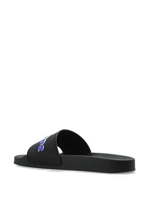 Dsquared2 Logo Pool Slides - Black