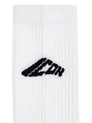 Dsquared2 Logo Socks - White