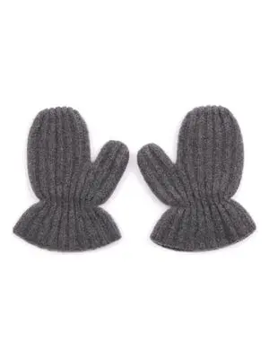 MAISON MARGIELA Ribbed-knit Mittens