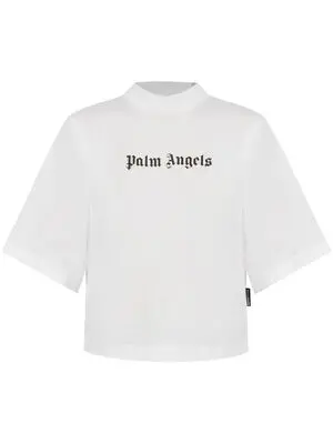 Palm Angels Logo-print T-shirt - White