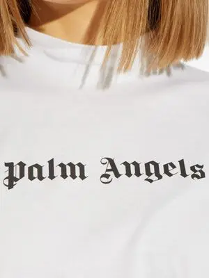 Palm Angels Logo-print T-shirt - White