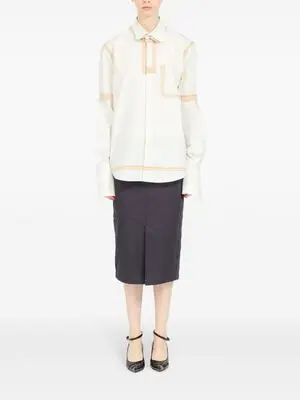 MAISON MARGIELA Long-sleeve Cotton Shirt