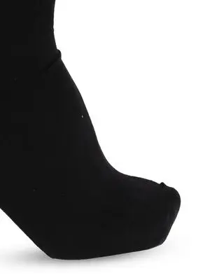 Off-White Quote Socks - Black